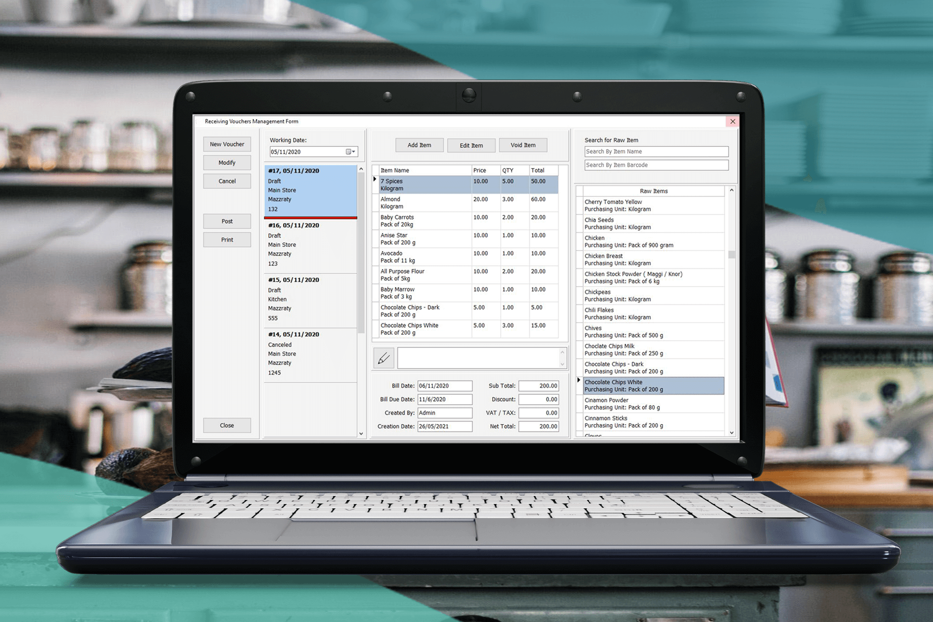 Jasmine Restaurant Management System